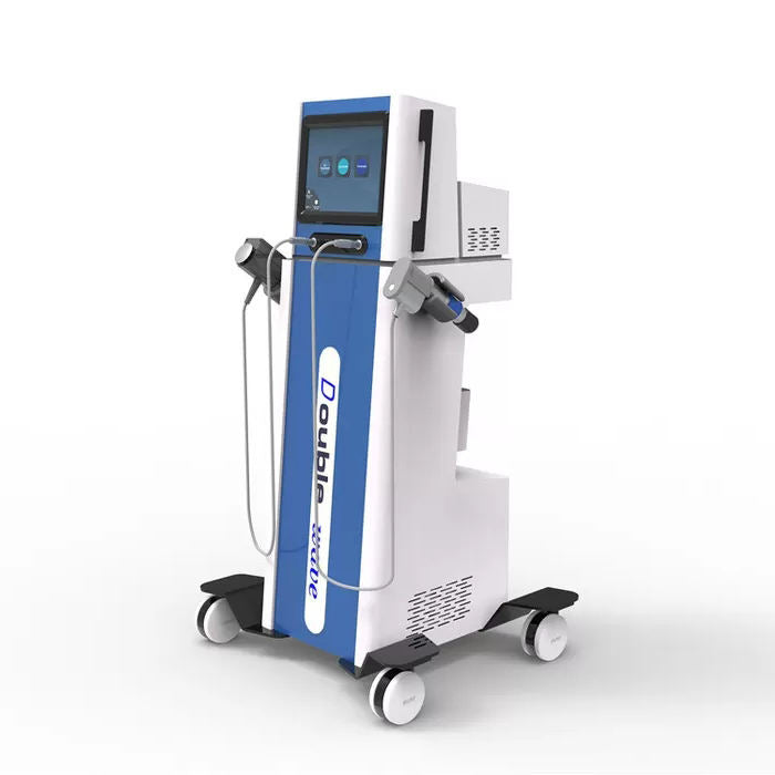 Back Pain Relieve Shock Wave Lose Weight Machine with 2 Handles Physic